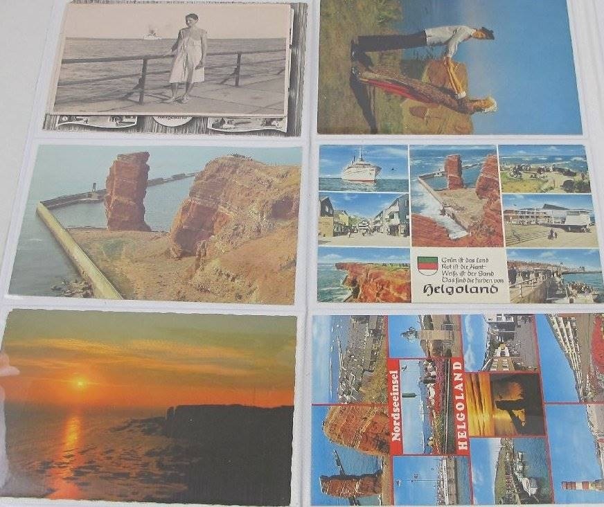 | 12 x alte Postkarten "Helgoland" | Auktionshalle Cuxhaven GBR®