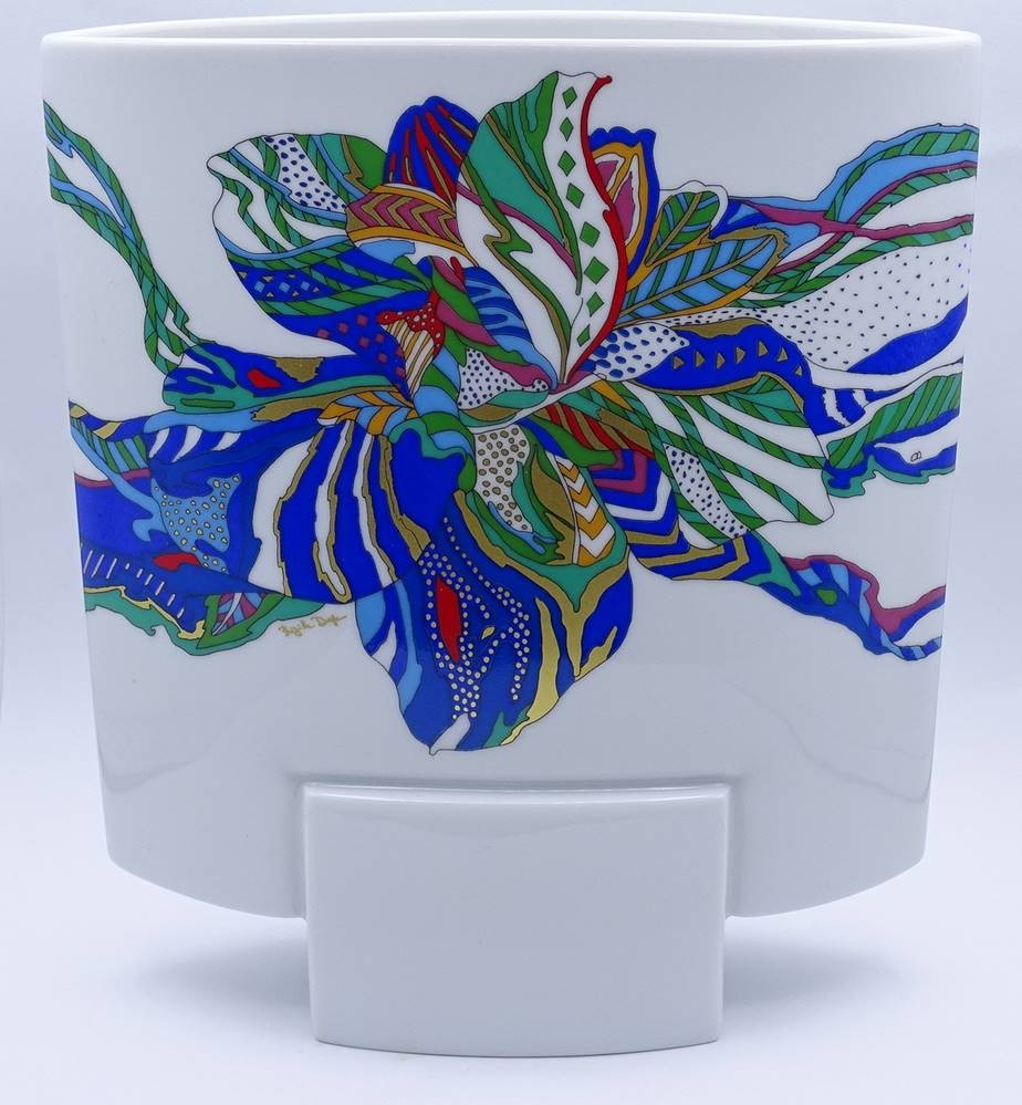 330.Varia Auktion | Designer Vase "Rosenthal", H.23,5cm , 21x6,5cm ...