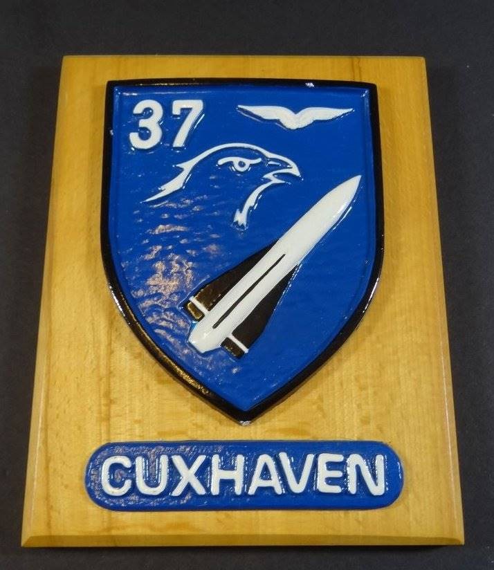 Wappen der Fla Rak Bataillon 37, auf Holz, 18x14 cm | Auktionshalle ...