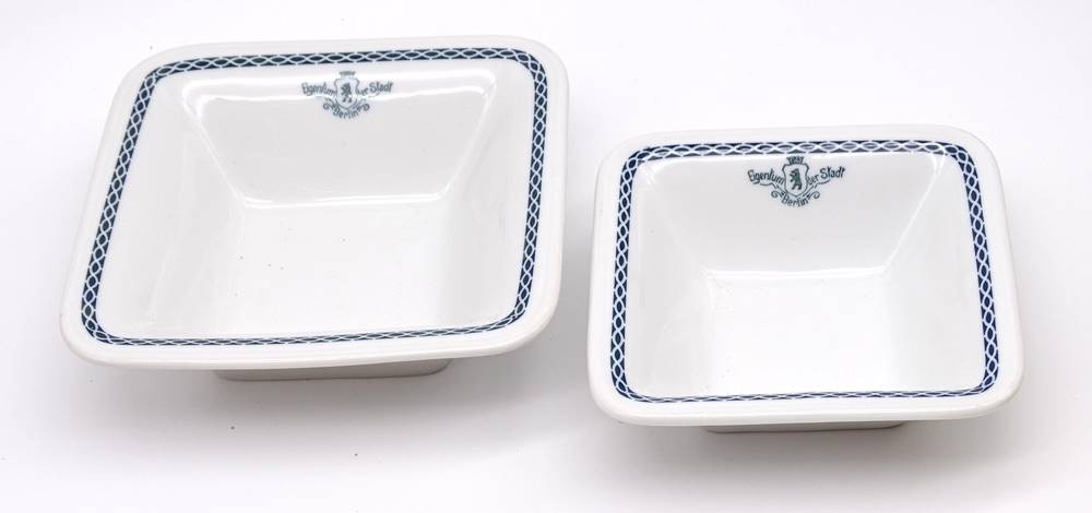 10.Online-Auktion | 2x alte Schalen 1930er Jahre ,C.T. Altwasser ...