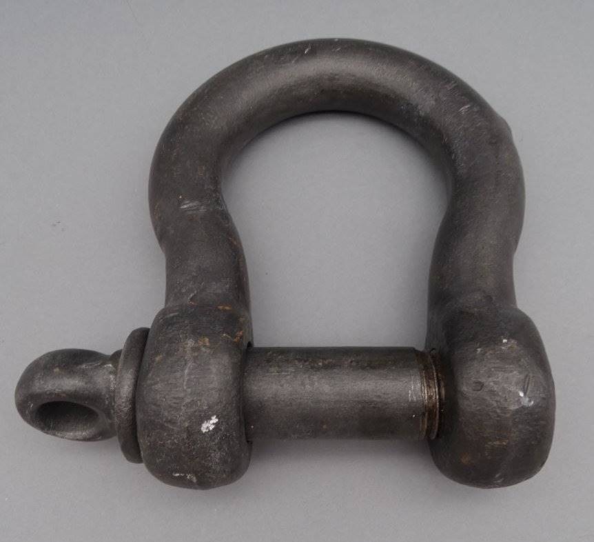 350.Varia Versteigerung-Nachverkauf | gr. Eisen-Schekel, 20x17 cm, ca ...